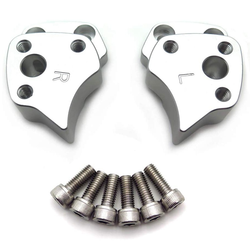 25mm Handlebar Riser for Yamaha FJR1300 FJR 1300 2001-2005 Silver ...