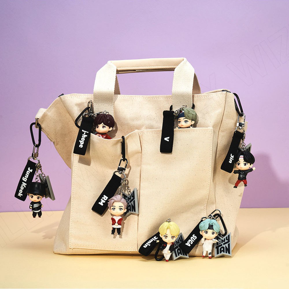 BTS Official TinyTAN Figure Keychain T-Money Keyring - wizmily.th - ThaiPick