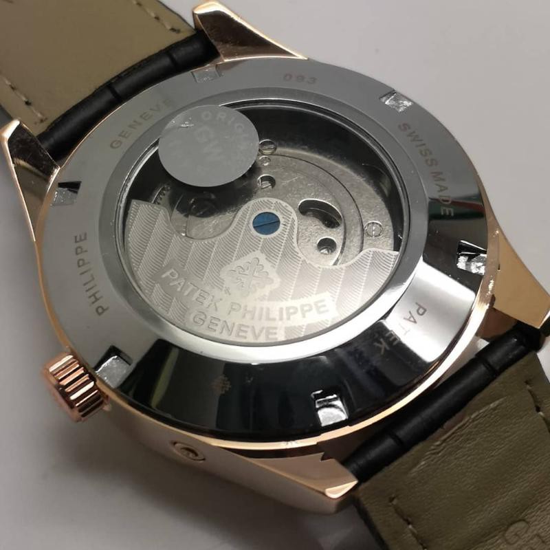Fashion Patek_Philippe_GENEVE Men's Watch With Leather (Limited Edition ...