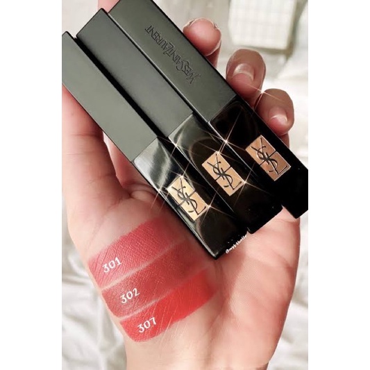 YSL YVES SAINT LAURENT Rouge Pur Couture The Slim Velvet Radical ขนาด ...