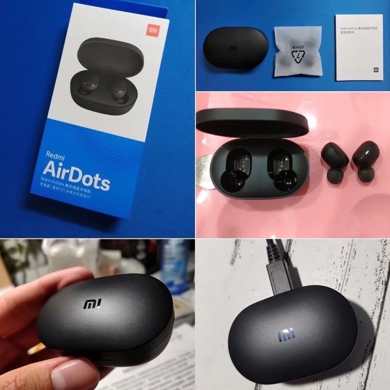 Xiaomi Redmi Airdots ใหม่ล่าสุด หูฟังไร้สาย True Wireless หูฟัง ...