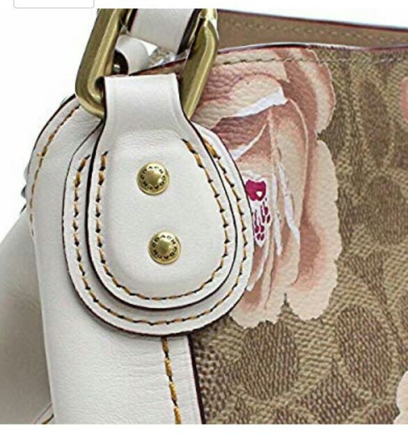 Coach Edie Rose Print งานช้อป มือหนึ่ง สวยมากลายซี - rosebud1 - ThaiPick