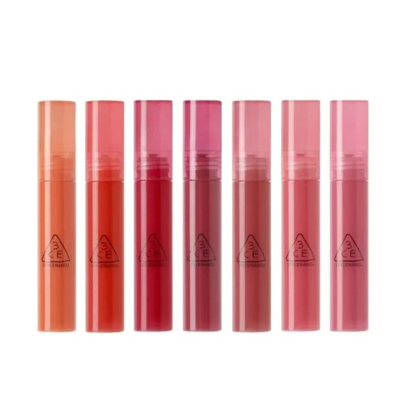 3CE Syrup Layering Tint (Grapeful, Alive Pink, Youth Coral, Afternoon ...
