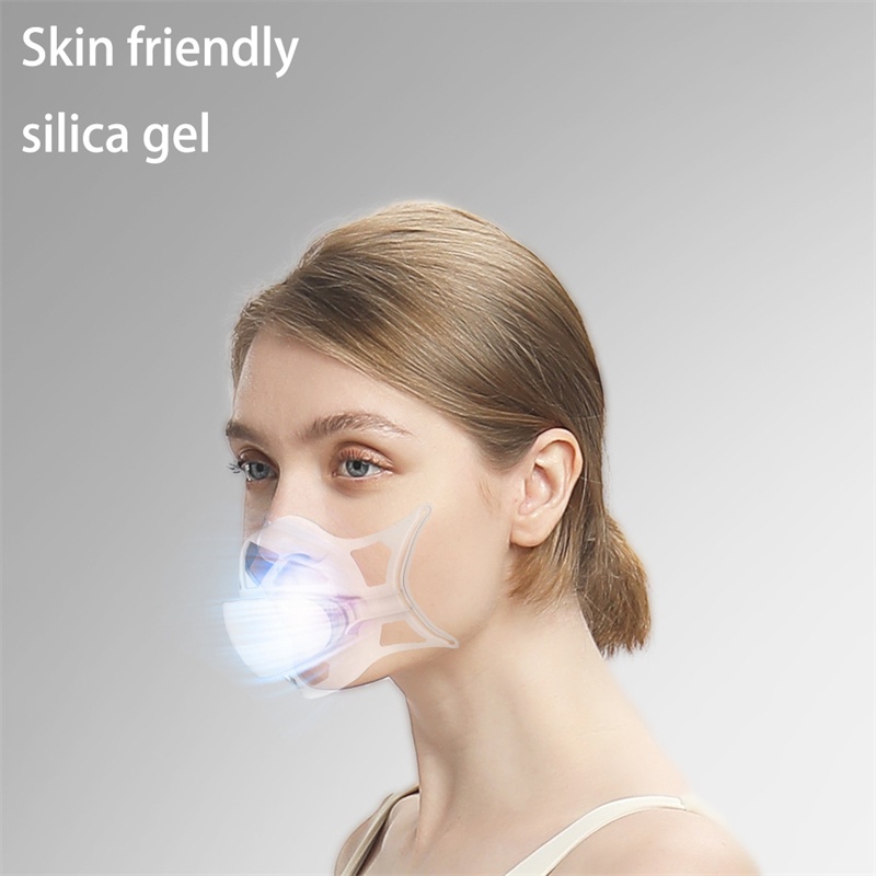 Electric Mask Fan New 3D Design USB 300mAh Rechargeable Wireless ...