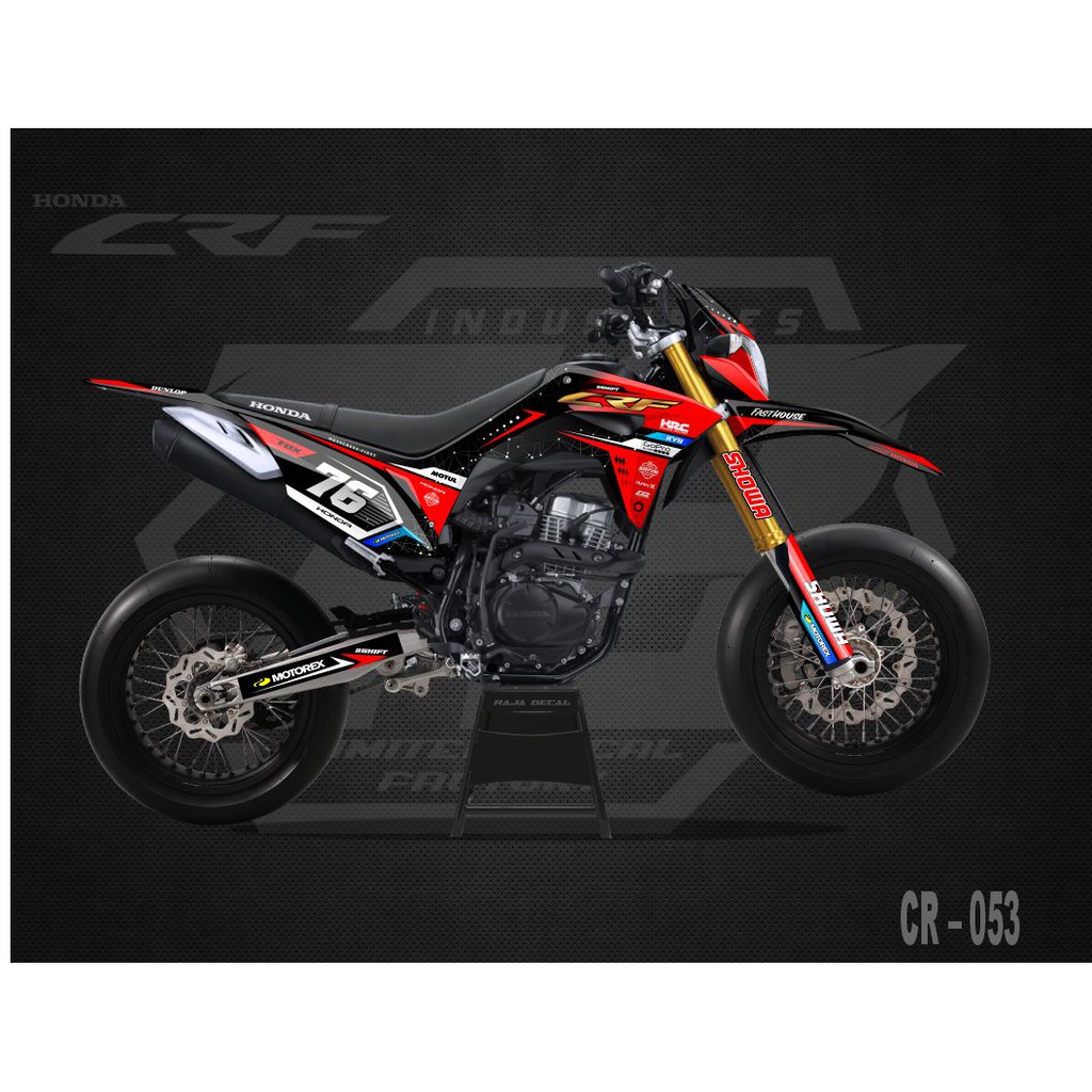 สติกเกอร์รูปลอก Crf 150 ลิตรสําหรับตกแต่งร่างกาย Crf 150l Cr 054 ...