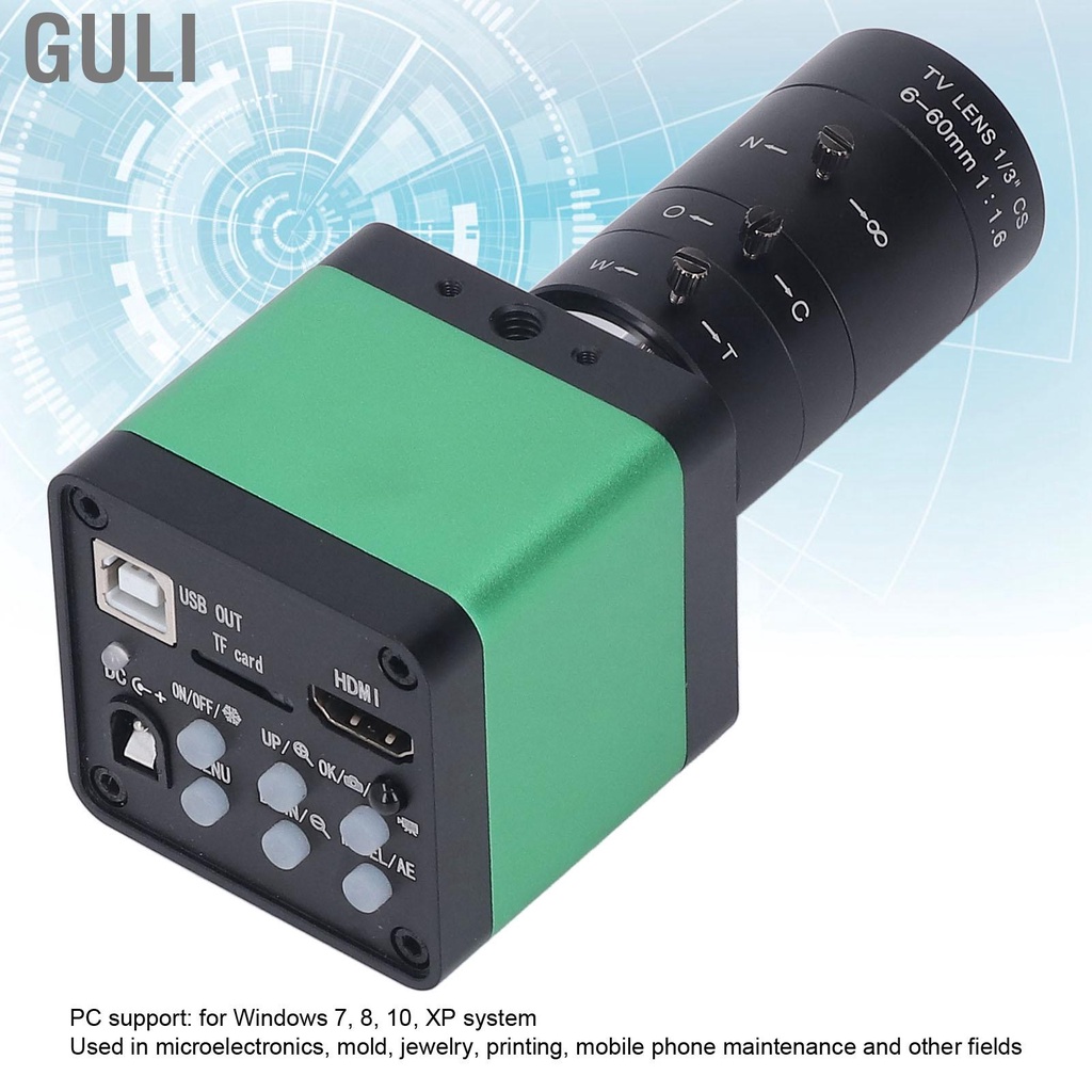 Guli Digital Industrial Camera Live Video Broadcast HD Output 1080P ...