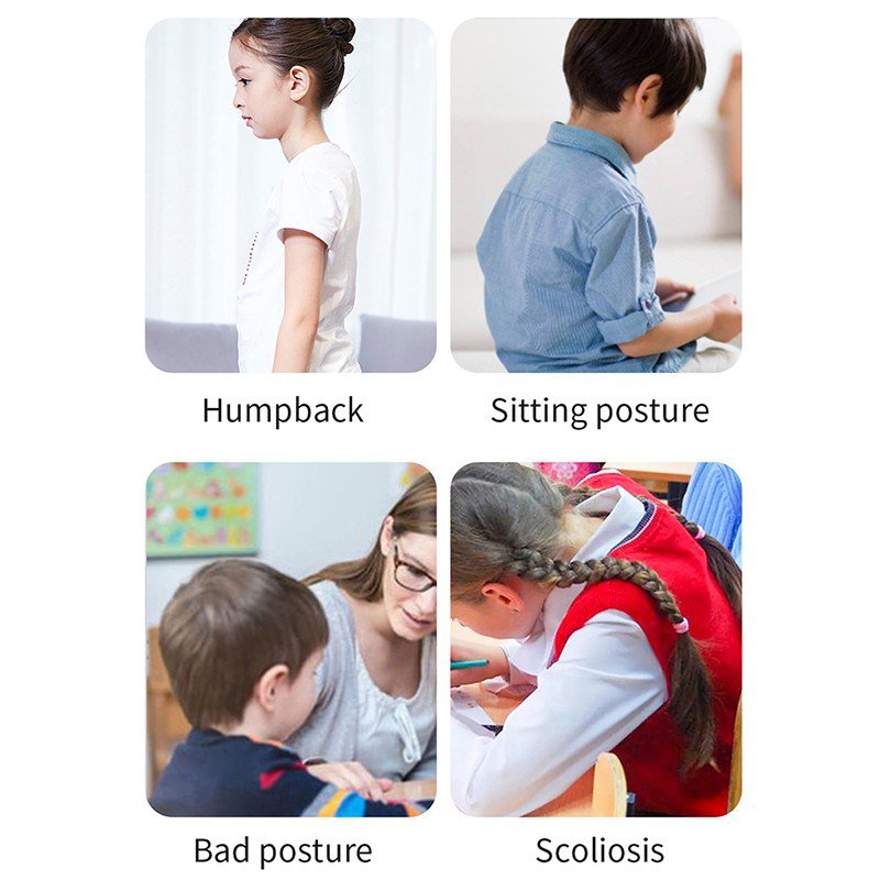 Adjustable Children Posture Corrector Back Support Belt Orthosis ...