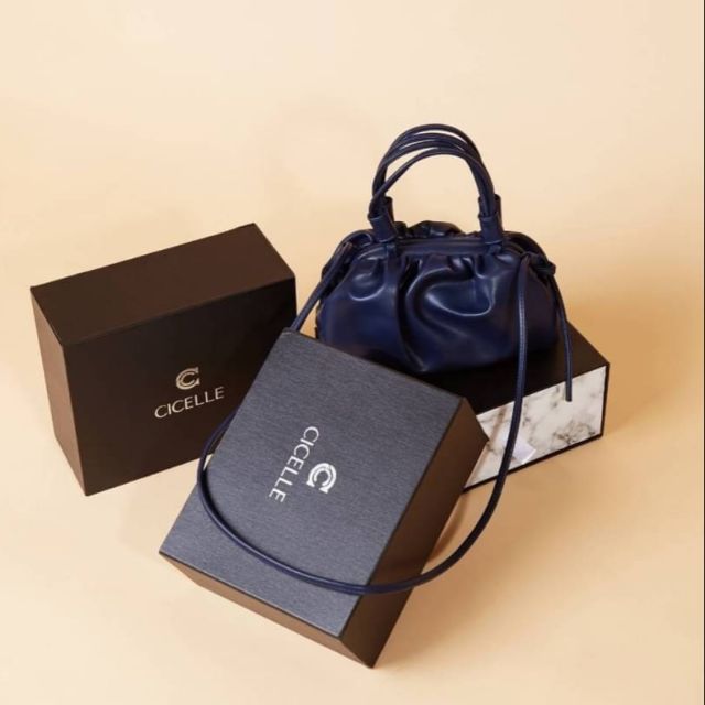 กระเป๋า Cicelle แบรนด์แท้ 💯% สีกรม สวยหรูหรา💝💝 | Shopee Thailand