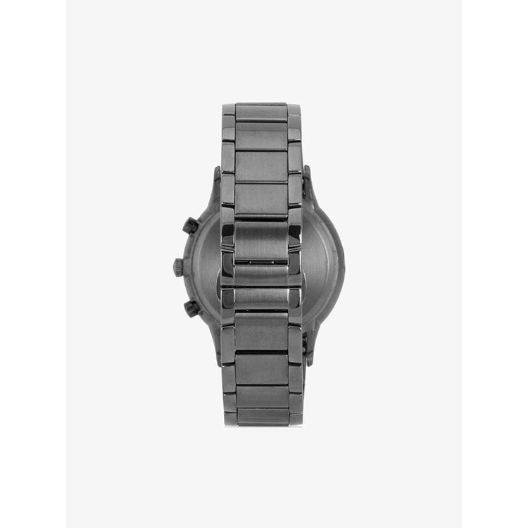 SALE Emporio Armani นาฬิกาข้อมือผู้ชาย Classic Chronograph Gunmetal ...