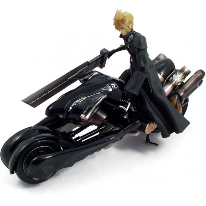 Final Fantasy VII Advent Children Play Arts Cloud Strife & Fenrir ...
