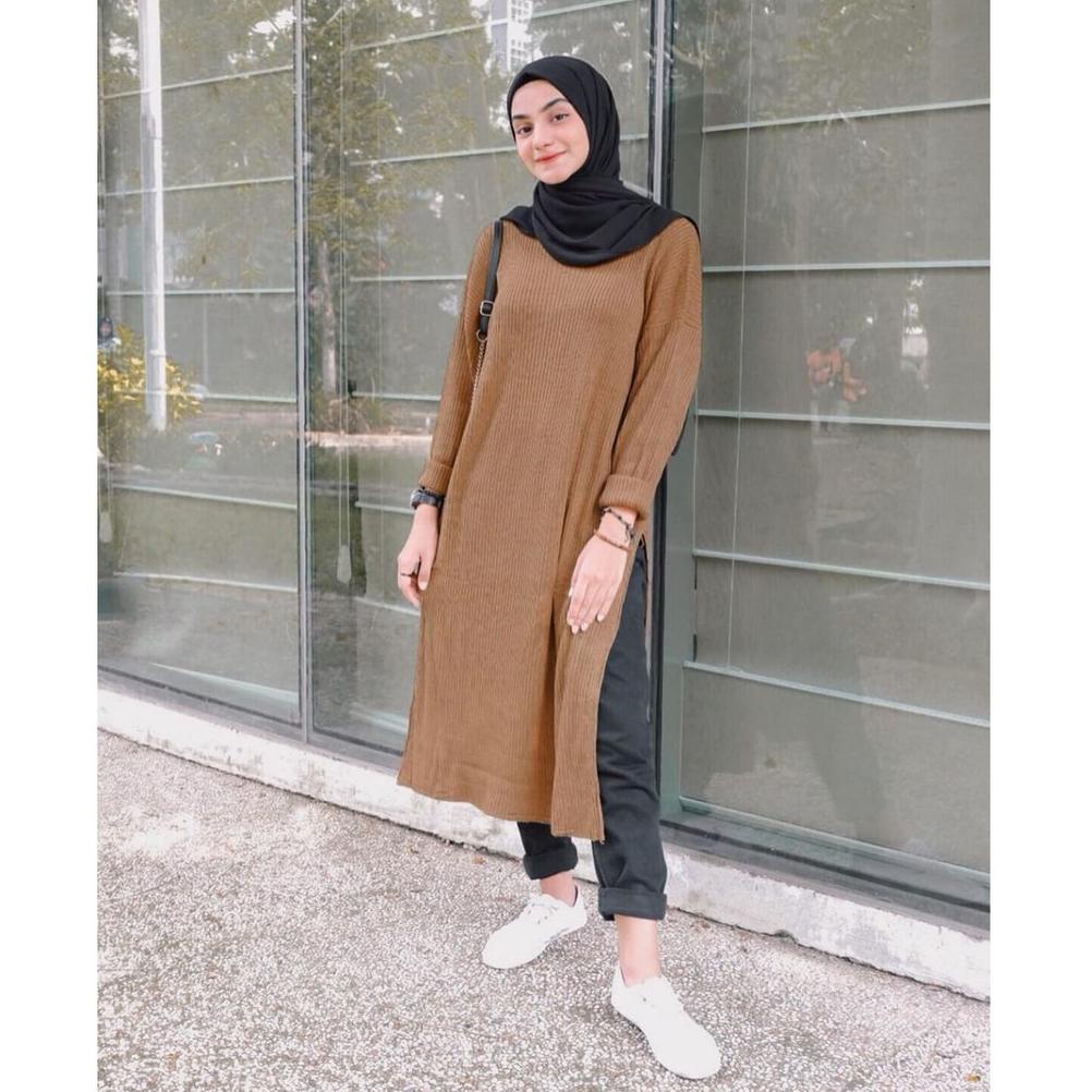 Syani เสื้อถักนิตติ้ง เสื้อถักมุสลิม เสื้อถักมุสลิม (ART. G2965 ...