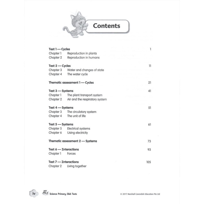 My Pals Are Here Science Tests P5 P6 (3E) - bcn_boonchana - ThaiPick