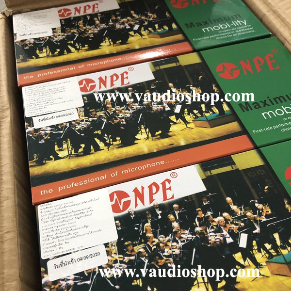 ไมโครโฟน NPE SM-58A พร้อมสายยาว 4.5 เมตร NPE SM-58 ไมค์ NPE SM58 เอ็นพีอี - vvvsound - ThaiPick
