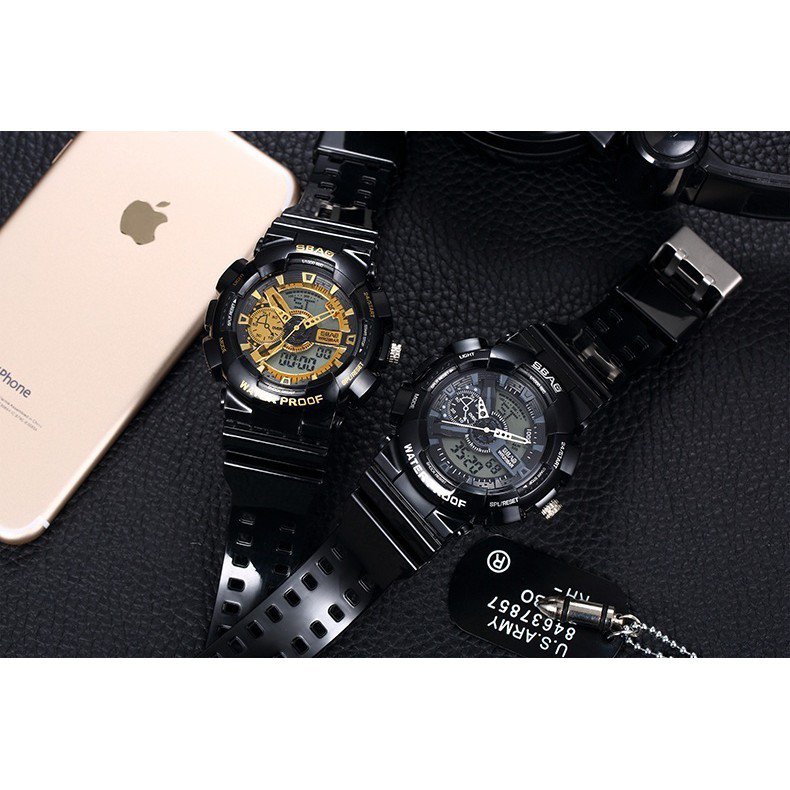 SBAO Brand Man's Woman's Boy Student Sports Watch Male Girl Couple ...