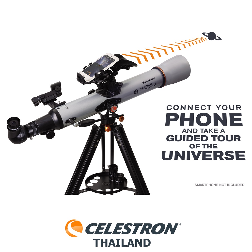 CELESTRON STARSENSE EXPLORER™ LT 70AZ SMARTPHONE APP-ENABLED REFRACTOR TELESCOPE กล้องส่องดาว ...