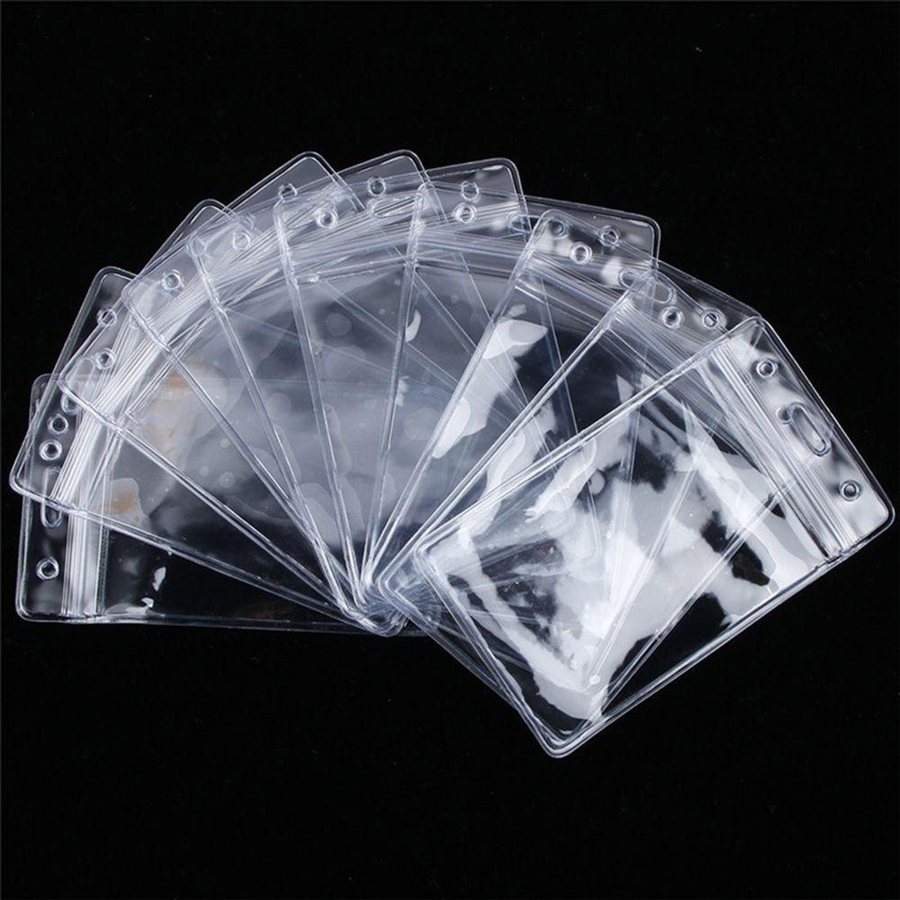 AUBREY1 10PCS ID Badge Case Card Protection Badge ID Card Holder ...