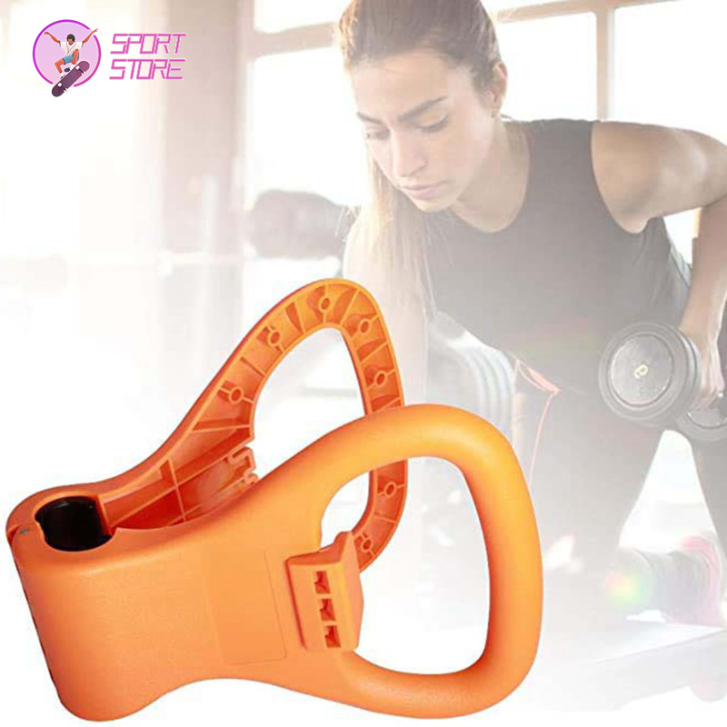 [whcryboy]Kettlebell Clip Grip Handle Dumbbell Conversion Adapter ...