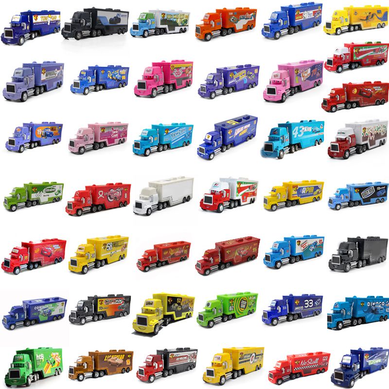 New Disney Pixar Car 2 3 Lightning McQueen Jackson Storm Uncle Truck ...