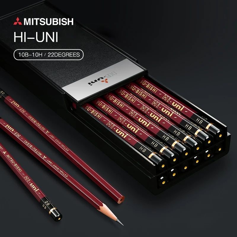 ดินสอไม้ Uni Misubishi Pencil Hi-Uni | Shopee Thailand