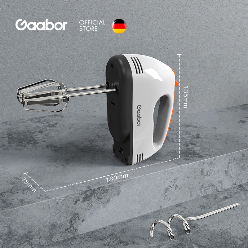 Gaabor เครื่องผสมอาหาร เครื่องตีไข่ Egg mixer รุ่นGE-M01A ปรับสปีดได้ 7 ...