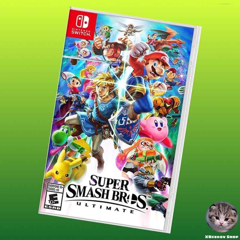 (มือ1 พร้อมส่ง) Super Smash Bros. Ultimate Nintendo Switch Game - xrebrovz - ThaiPick