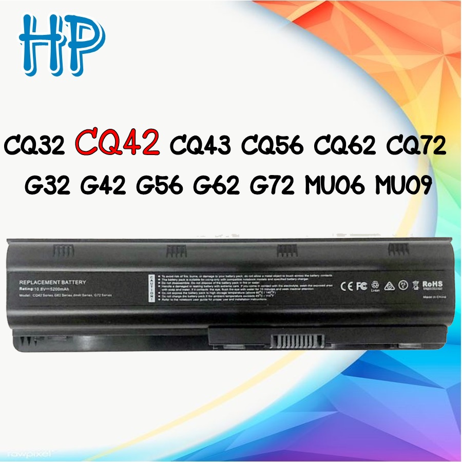 แบตเตอรี่โน๊ตบุ๊ค MU06 DM4 Battery Notebook HP Pavilion G4 G6 G7 G42 G56 G62 G72 CQ42 CQ32 CQ43 ...