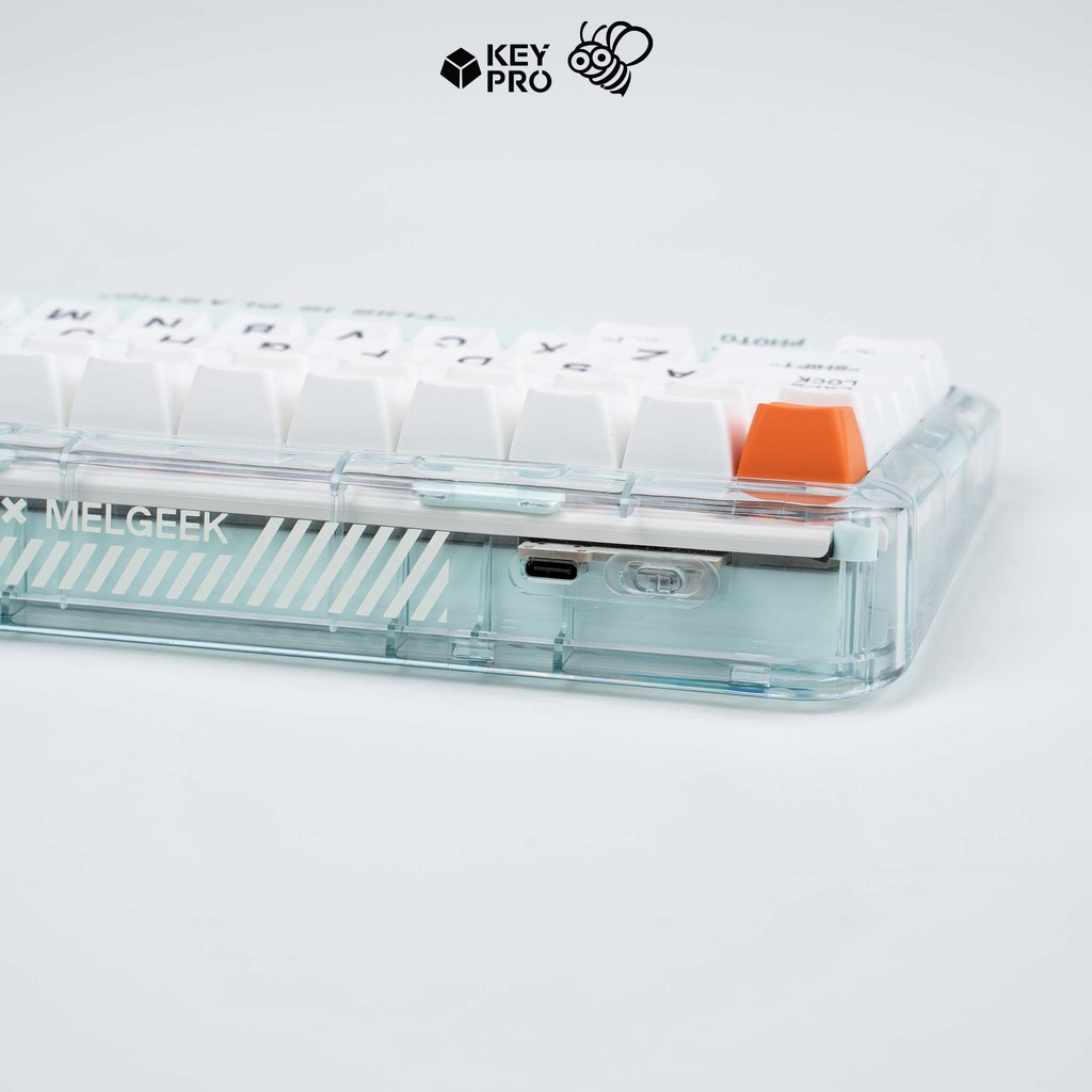 คีย์บอร์ด Melgeek MOJO84 Plastic ขนาด 75 Hotswap 2.4gHz Bluetooth RGB ...