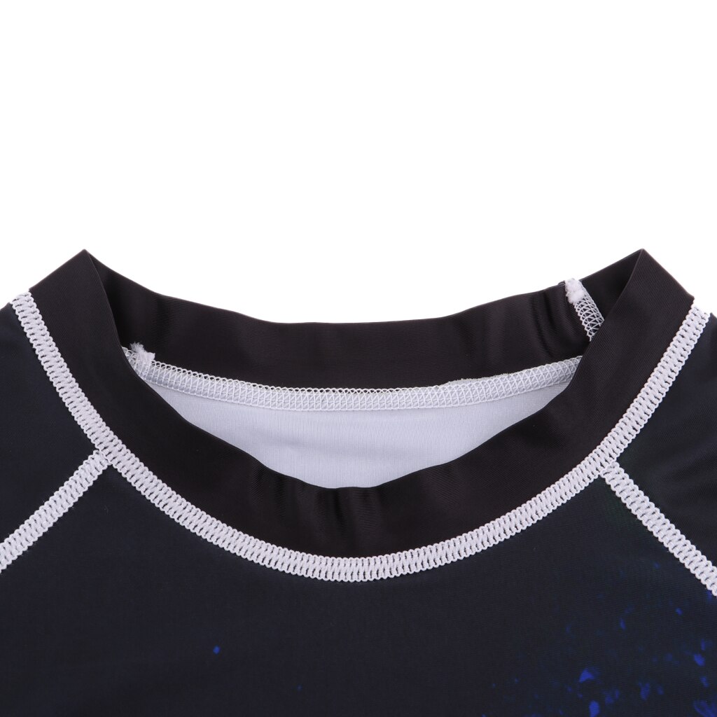 UPF 50 Surfing Snorkeling Scuba Diving Wetsuit Top Shirt Rash Guard for ...