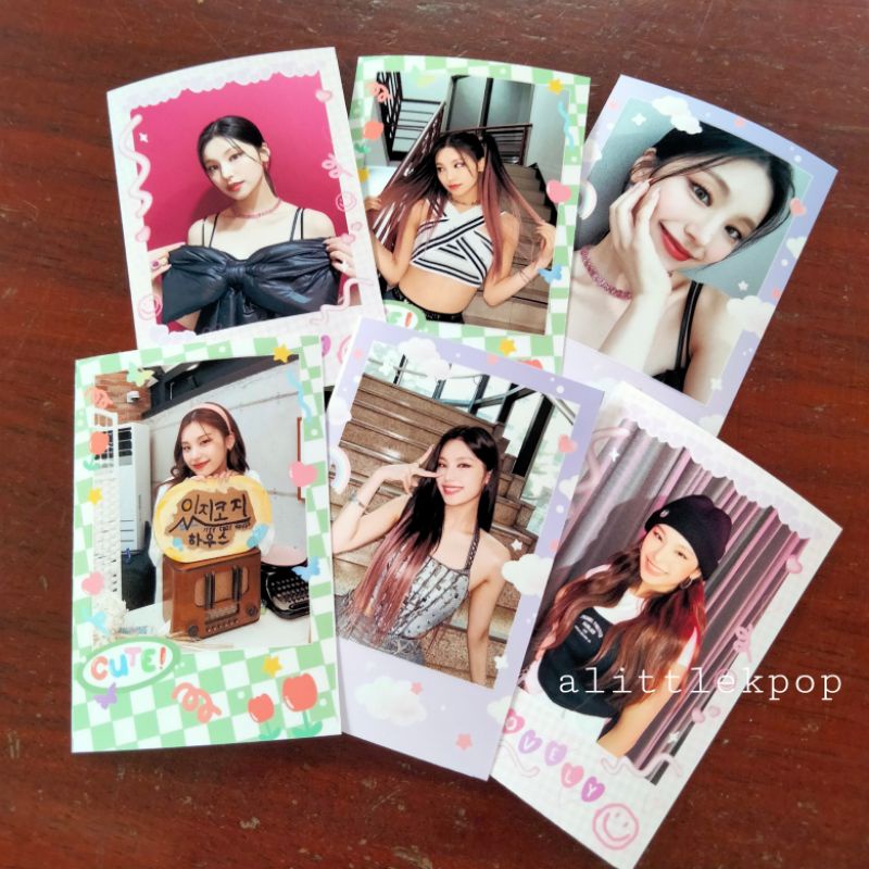 เซตรูป ITZY 6ใบ 25บาท - janejariyaaa - ThaiPick