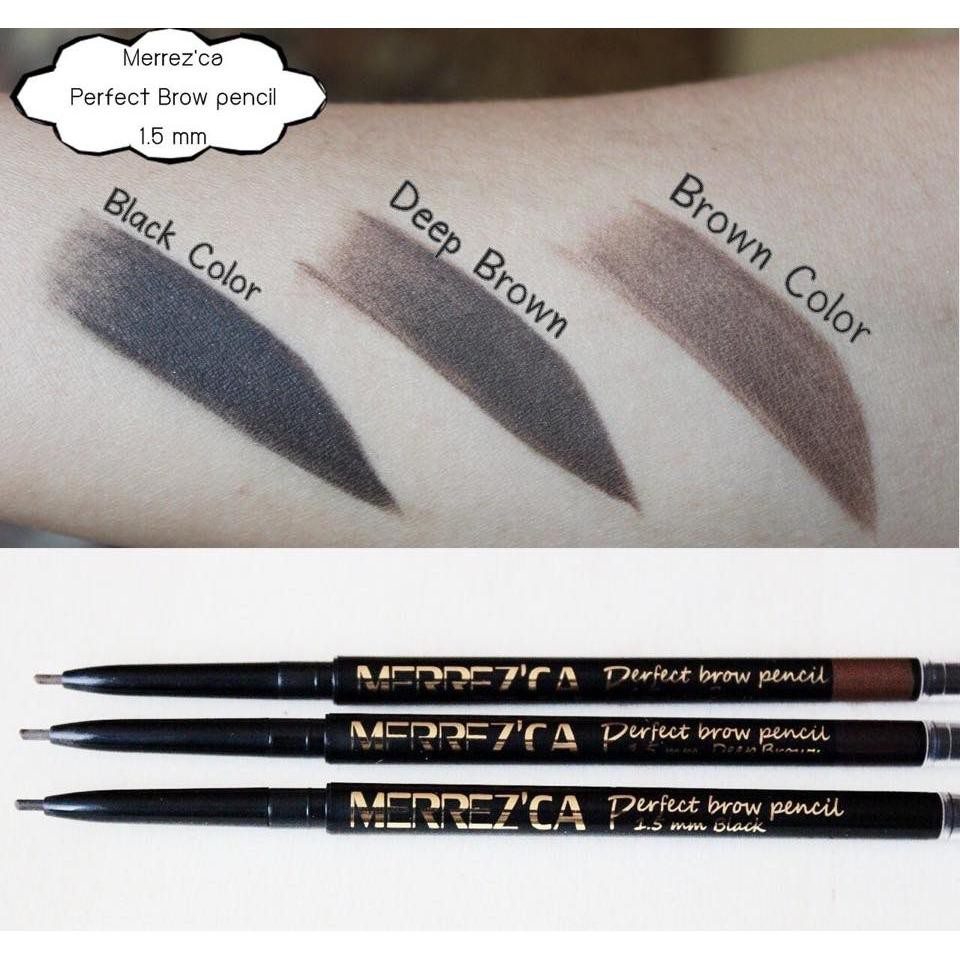 RainbowBeauty999: แท้!! Merrezca แท่งสลิมPerfect Brow Pencil เขียนคิ้ว ...