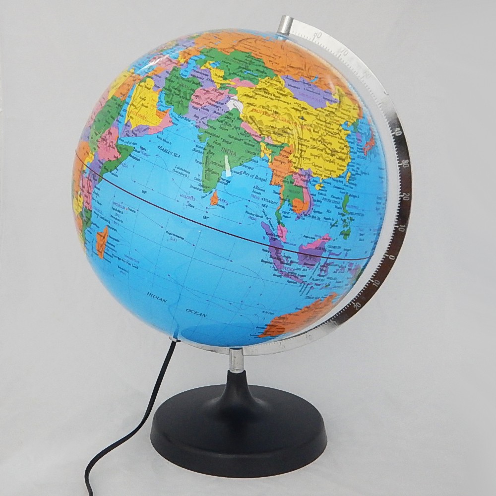 ลูกโลกจำลองมีไฟ ขนาด 32 ซม. (Illuminated Earth Globe 32 cm) | Shopee ...
