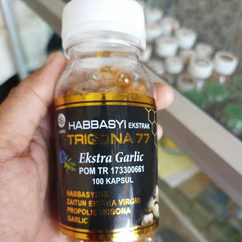แคปซูลสารสกัดจากกระเทียม Habbasyi Trigona 77 100 แคปซูล - rumahcantika ...