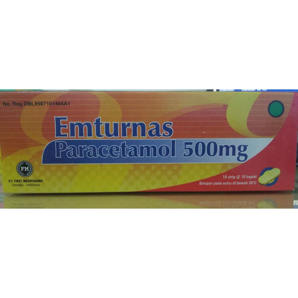 Parasetamol / Emturnas / Paracetamol เครื่องประกอบการแสดง - berkat ...