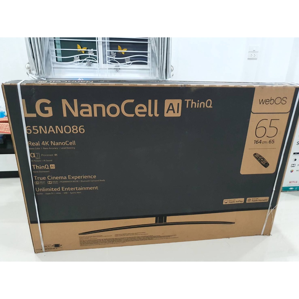LG 65 นิ้ว 65NANO86TNA Nano Cell REAL 4K SMART TV HDMI 2.1120Hz ปี 2020 ...