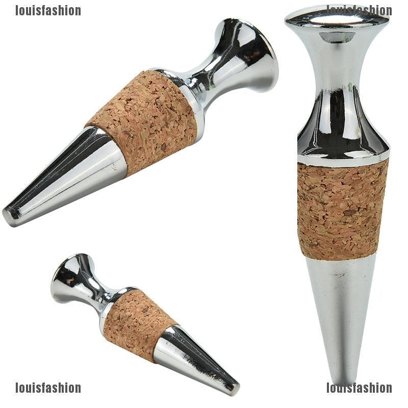 thro Zinc Alloy Glyptostrobus Wine Stopper Wine Cork Wine Bottles ...