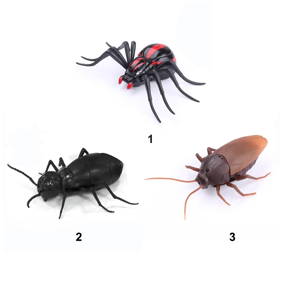 Remote Control Electric Cockroach Insect Bug Car Vehicle Roach Animal ...