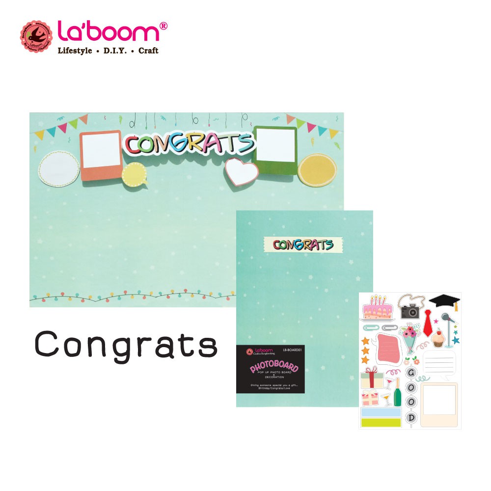 Laboom (ลาบูม) โฟโต้บอร์ด ลาบูม รหัส LB-BOARD01 - sakuraproductsth - ThaiPick