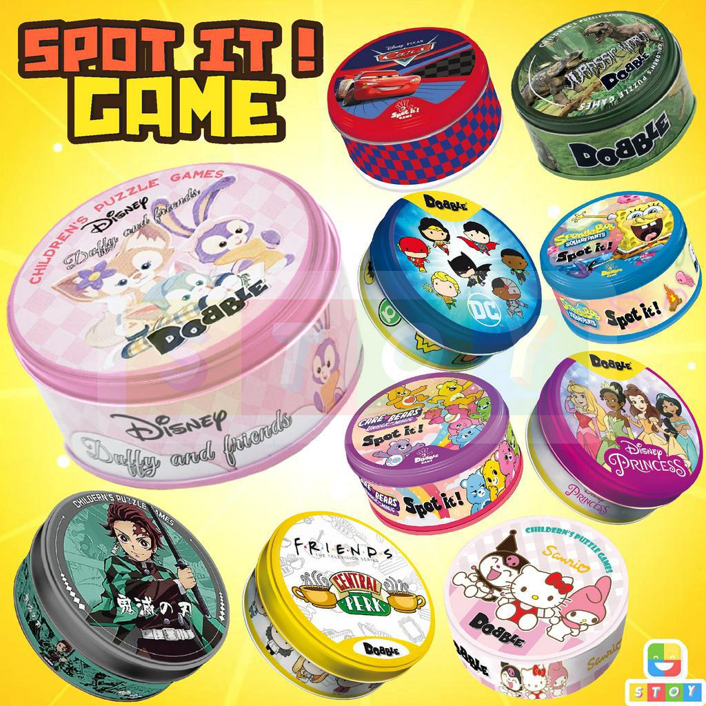 dobble spot it card เกมของเล่น เกมจับคู่ภาพ เกมการ์ด บอร์ดเกม ...