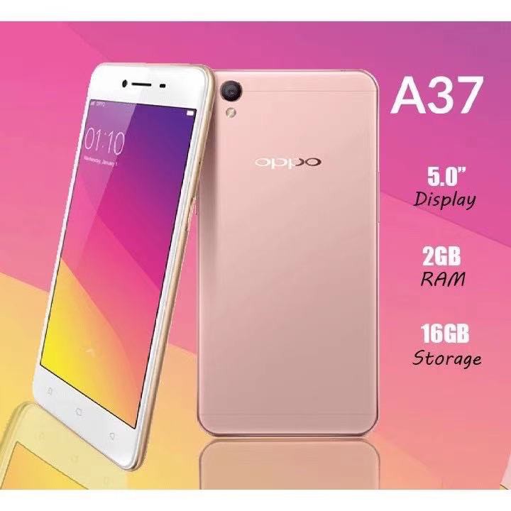 มือถือ OPPO A37เครื่องใหม่เเท้100 RAM2 ROM16GB เเถมฟรีเคสใสฟิล์ม ประกัน ...