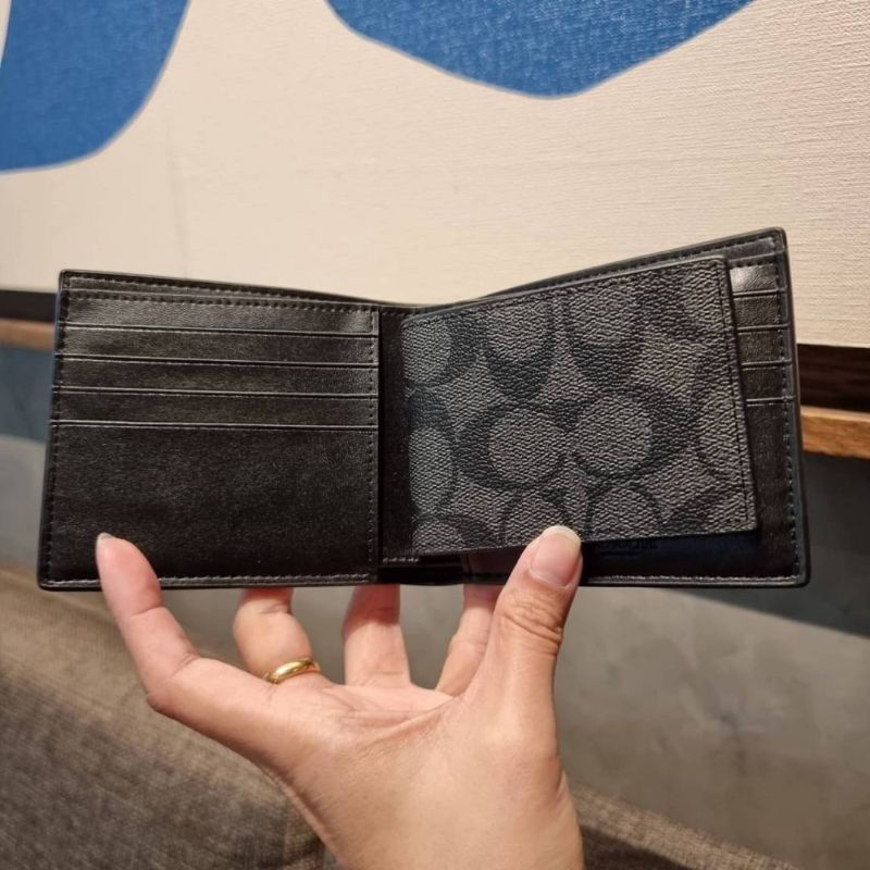 COACH KEITH HARING 3-IN-1 WALLET IN SIGNATURE CANVAS WITH MOTIF ...