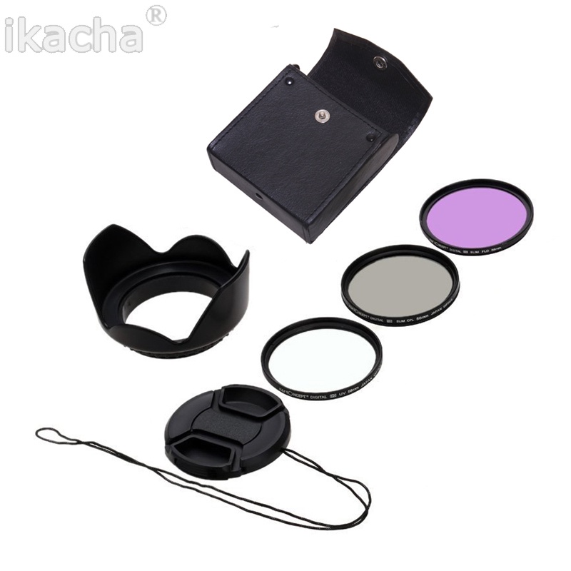 กล้องกรอง52mm Standard Frame Camera UV FLD CPL Filter Set Lens Cap ...