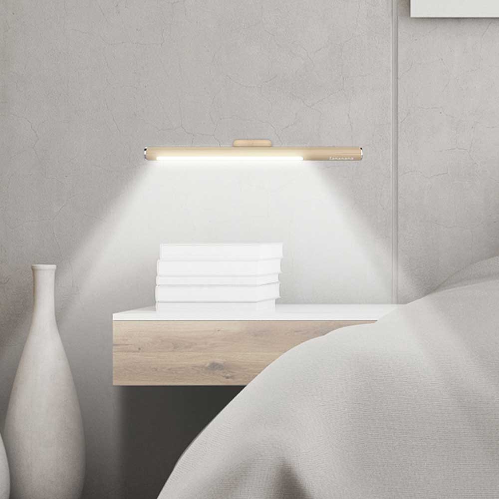 Portable USB Rechargeable Smart Touch Control Wall Mounted Night Light ...