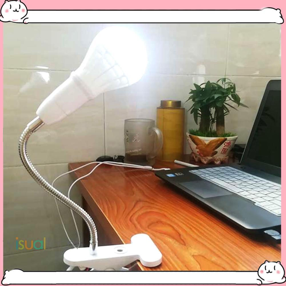IN STOCK/VF 26cm E27 Clamp Lamp Base Desk LED Light Bulb Socket DxRc ...