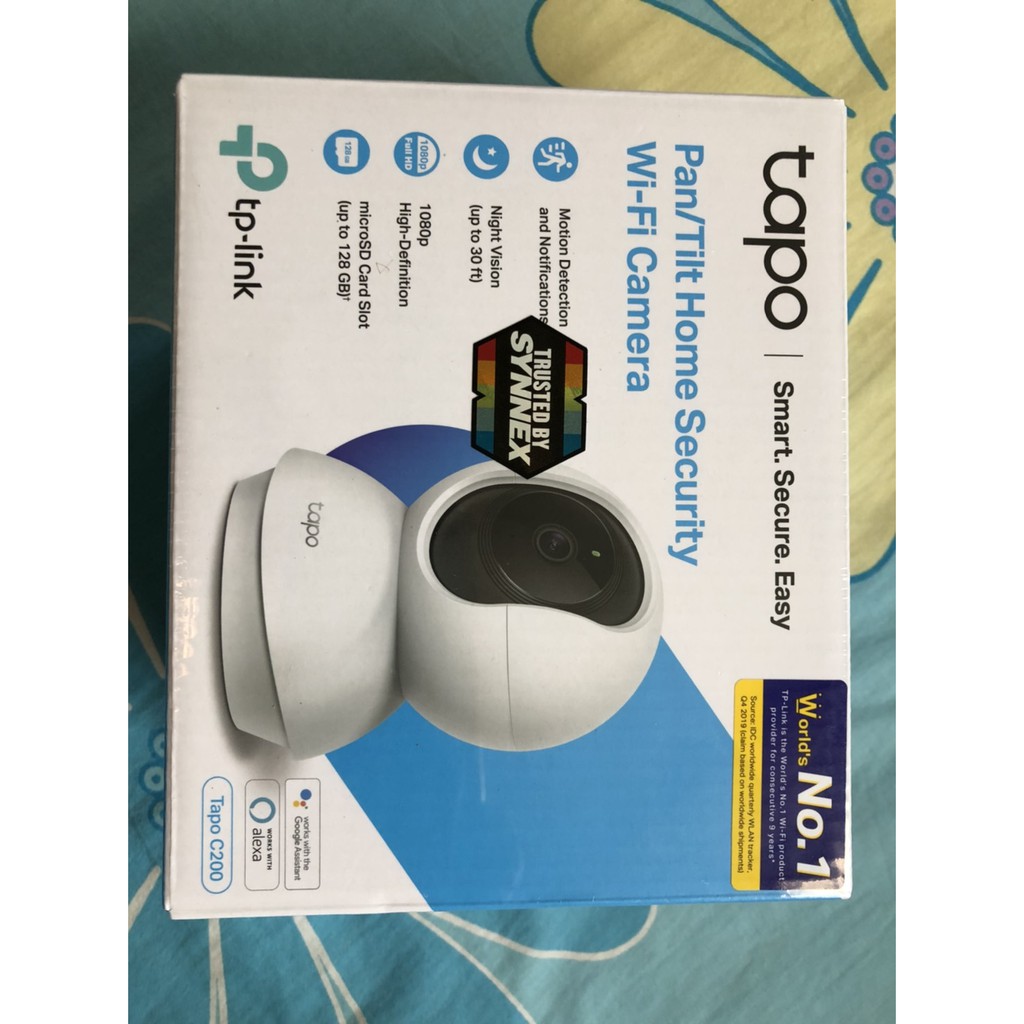 TP-Link Tapo C200 Pan/Tit Home Security Wi-Fi Camera กล้องวงจรปิด ทาโป้ c200 ถูกมาก | Shopee ...