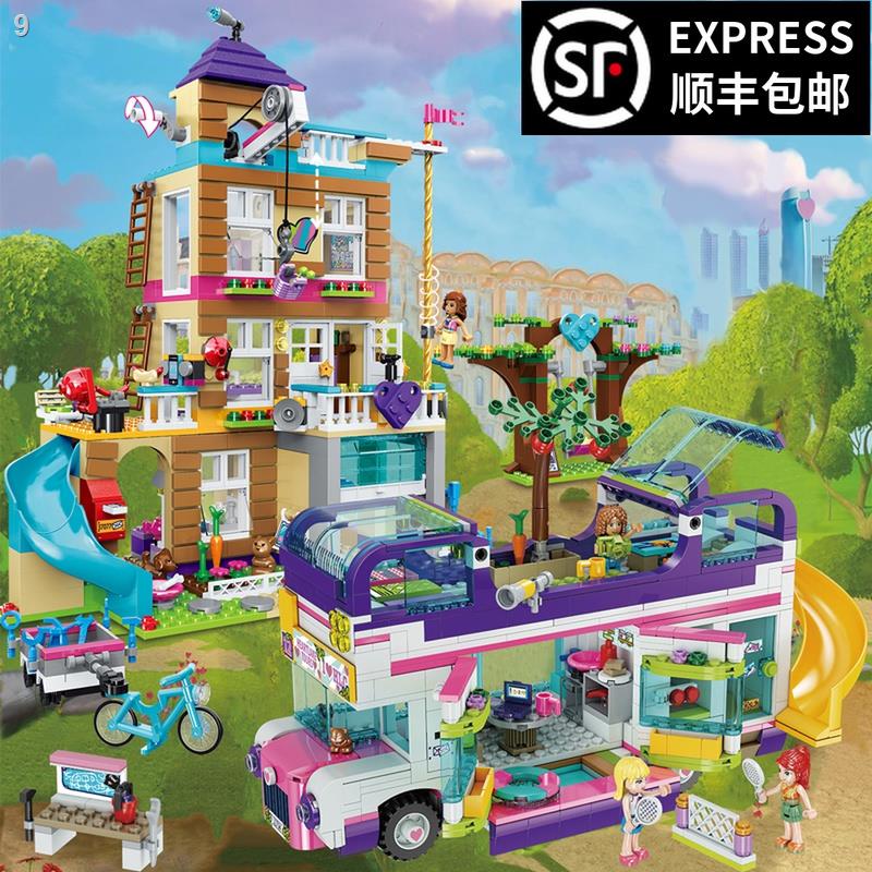 ของเล่น♚LEGO Building Blocks Girls Series Puzzle Assembled Children ...