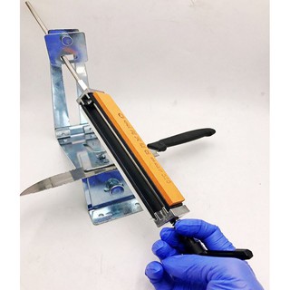 ที่ลับมีด สแตนเลส Kitchen Knife Sharpener LEEPED แถมหินลับมีด 4 ก้อน ...