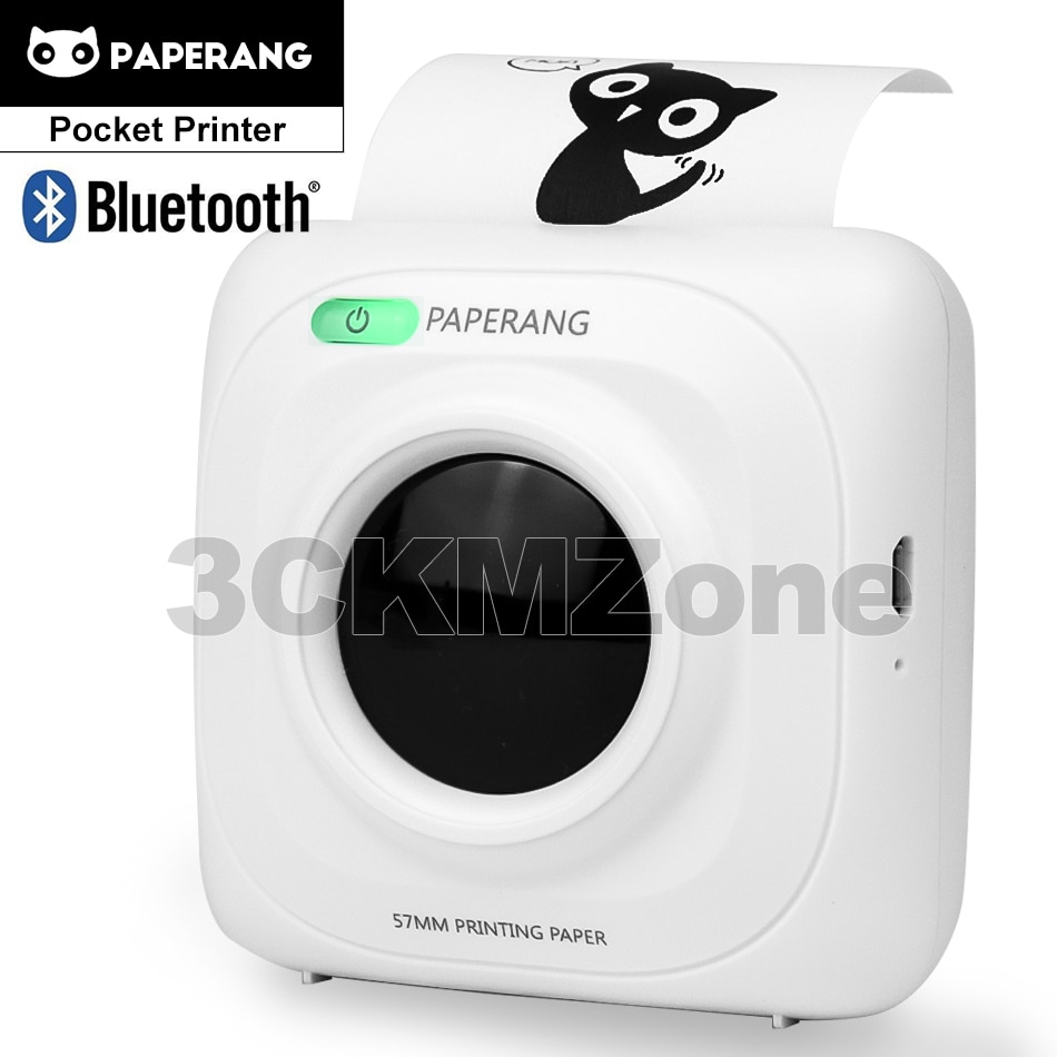 Pocket inkless Printer PAPERANG P1 Mini Bluetooth 4.0 Thermal Picture ...