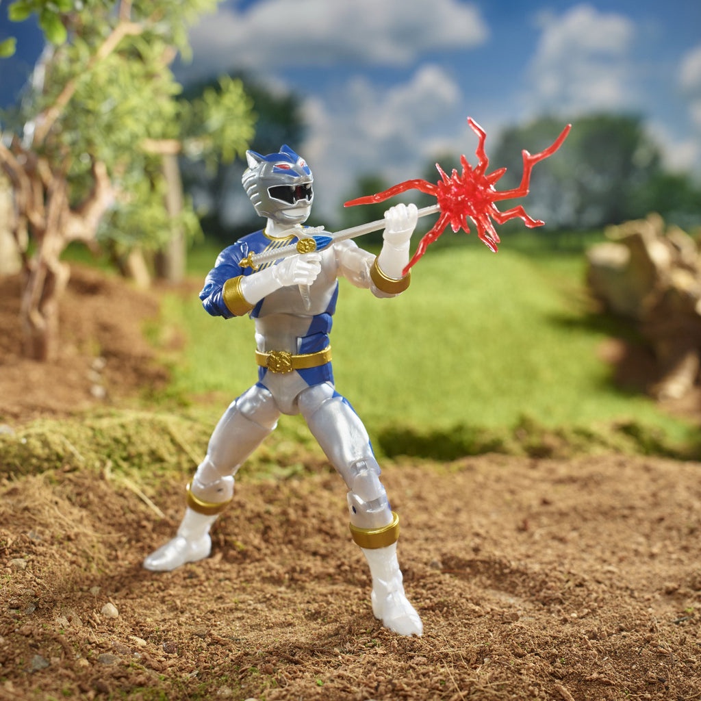 Hasbro Power Rangers Lightning Collection Wild Force Lunar Wolf Ranger ...