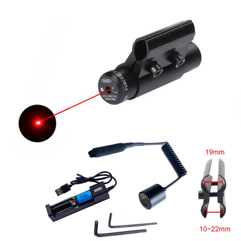 Ar15 Rechargeable Red Laser Sight Extension Switch Green Sight ...