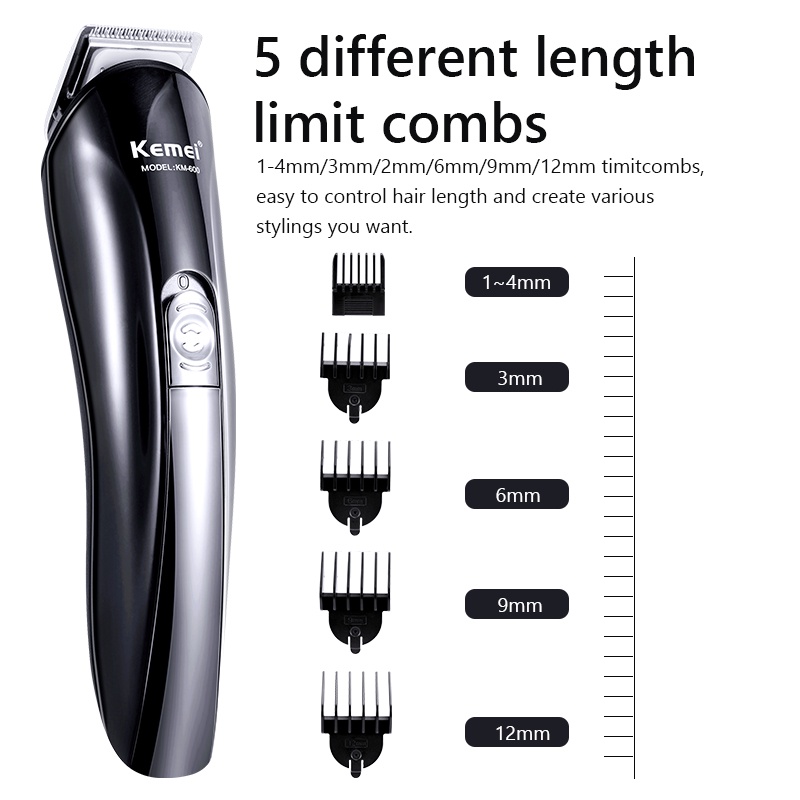6 in 1 Electric Hair Clipper Shave Razor Machine Beard trimmer Hair ...